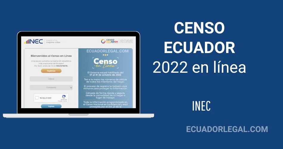 Censo en línea Ecuador - EcuadorLegalOnline