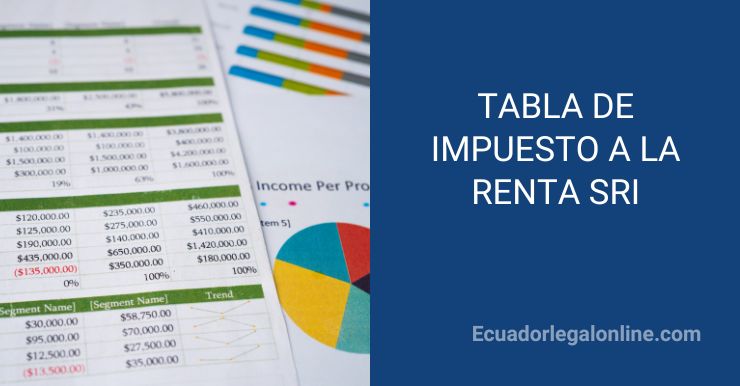 Tabla de Impuesto a la Renta 2025 (Actualizada) - SRI Ecuador